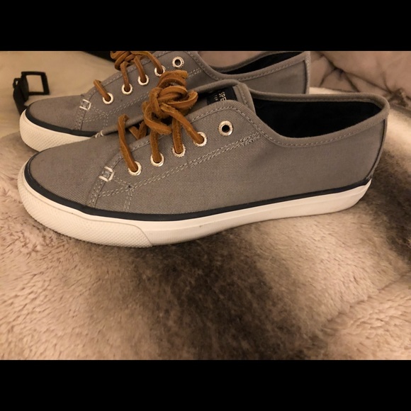 Sperry | Shoes | Womens Grey Sperrys Size 6 | Poshmark